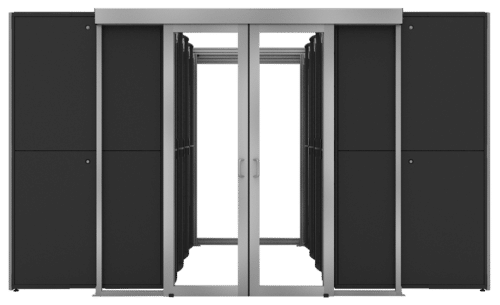 Elite LP Dual Sliding Door | Data Center Containment | Subzero