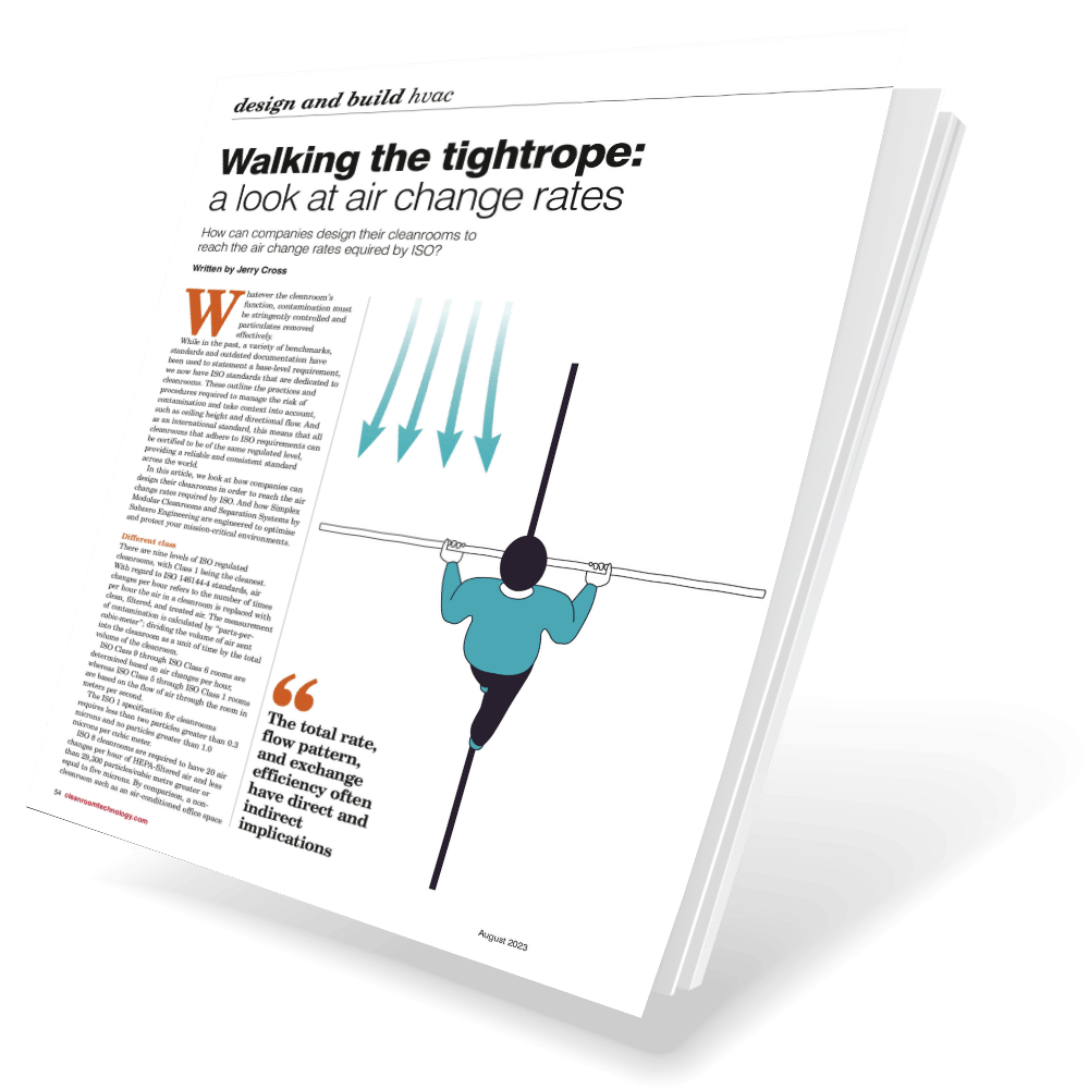 Simplex | Modular Clean Rooms & Separation Systems | Subzero